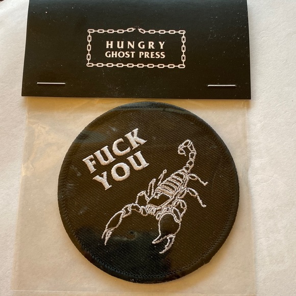 Accessories | Scorpio Embroidered Patch Hungry Ghost Press | Poshmark